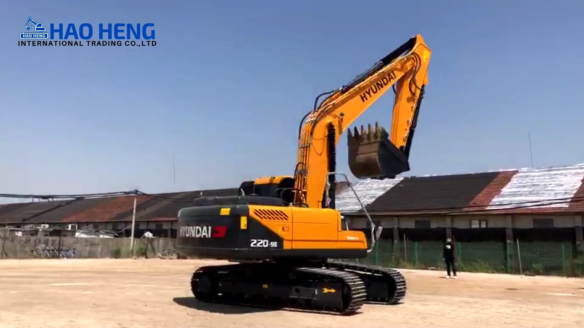 Earth Moving Crawler Excavator Used Hyundai 220-9 / Second-hand Japan ...