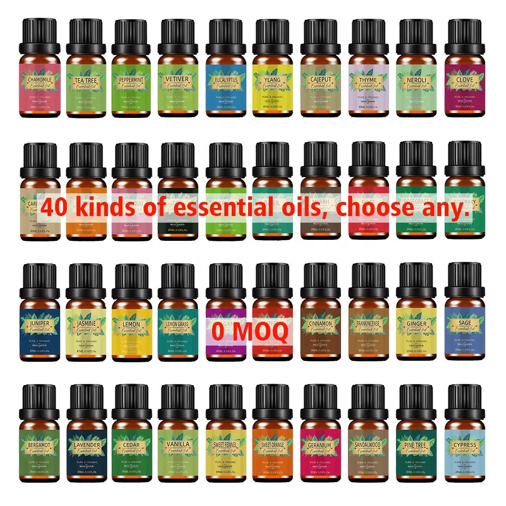 High Quality Essential Oils - 100% Organic Pure Private Label