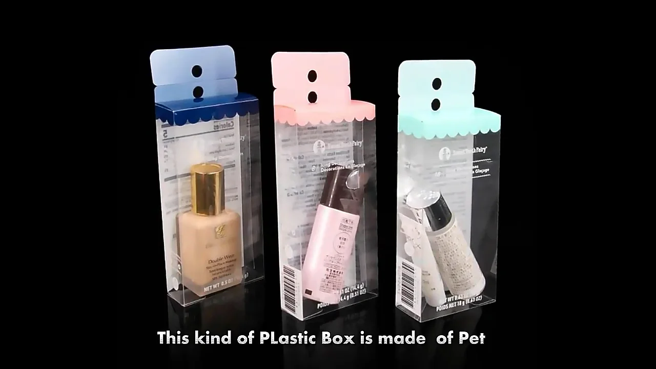 Custom Disposable Plastic Box Cajas De Plastico Small Transparent Pvc ...