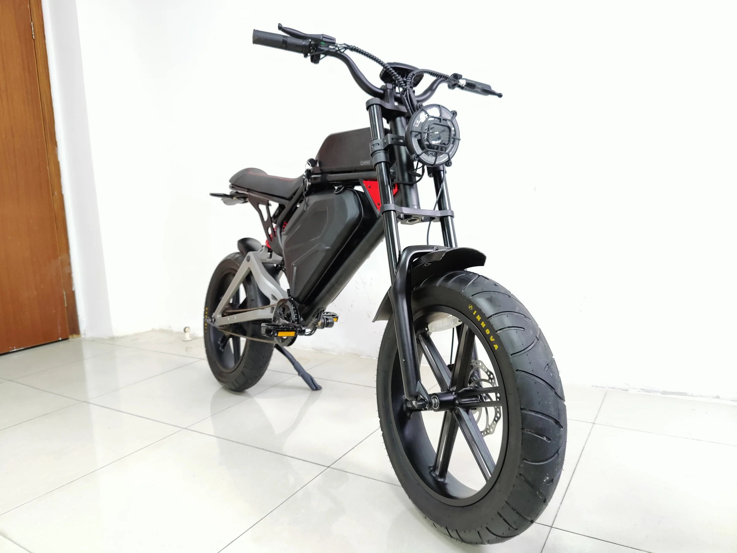 Smlro F4 Vintage Style Fat Tire 48v Nfc Lock Electric Bike 500w Ebike ...