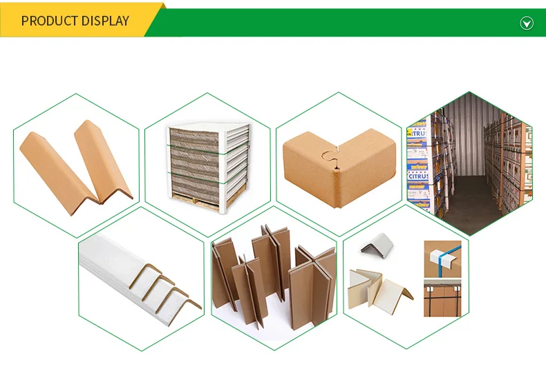 35x35x3mm Kraft Paper Corner Guard Buffering Cardboard Edge Protector ...