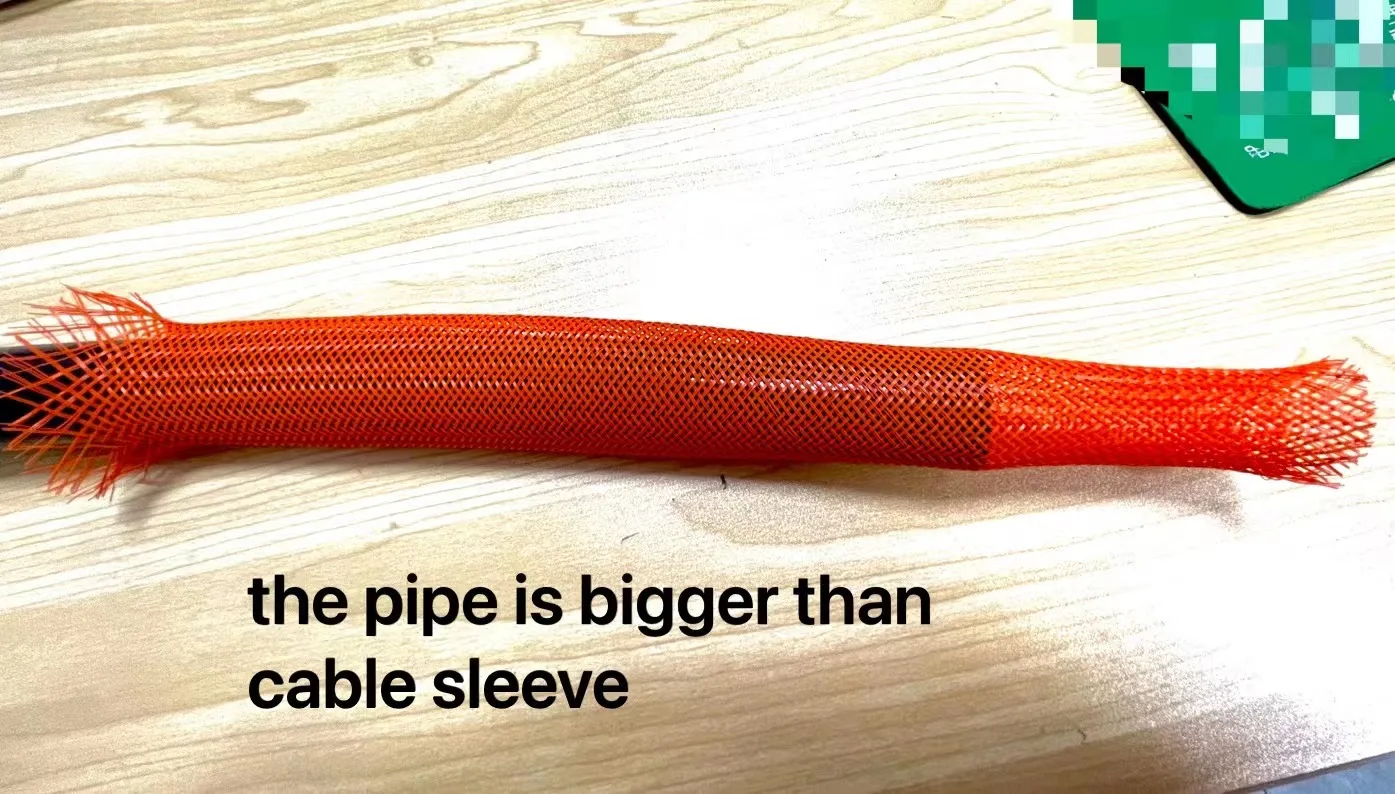 Uv Stretchable Pet Nylon Braided Sleeve Easy To Bend Wear-resistant And ...