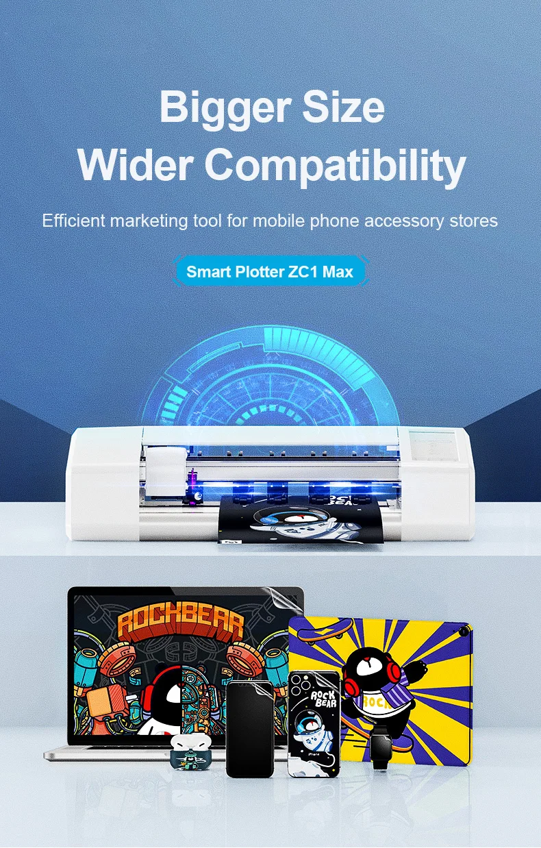 Smart Screen Film Cutter - Precision TPU Hydrogel Machine