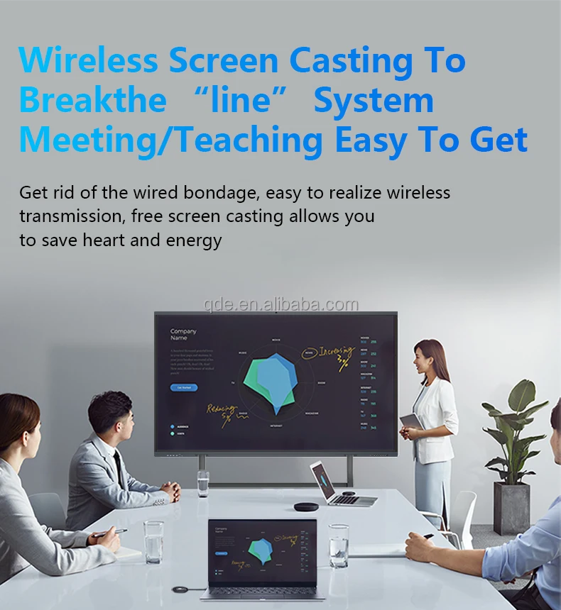 QDE Factory Interactive Digital Smart Boards - 4K Touch