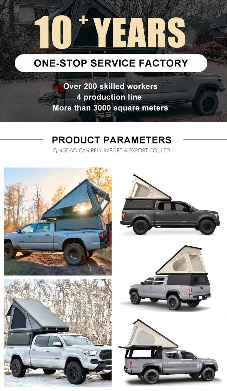 Modular Travel Trailer Home - Lightweight Canopy Wedge Camper