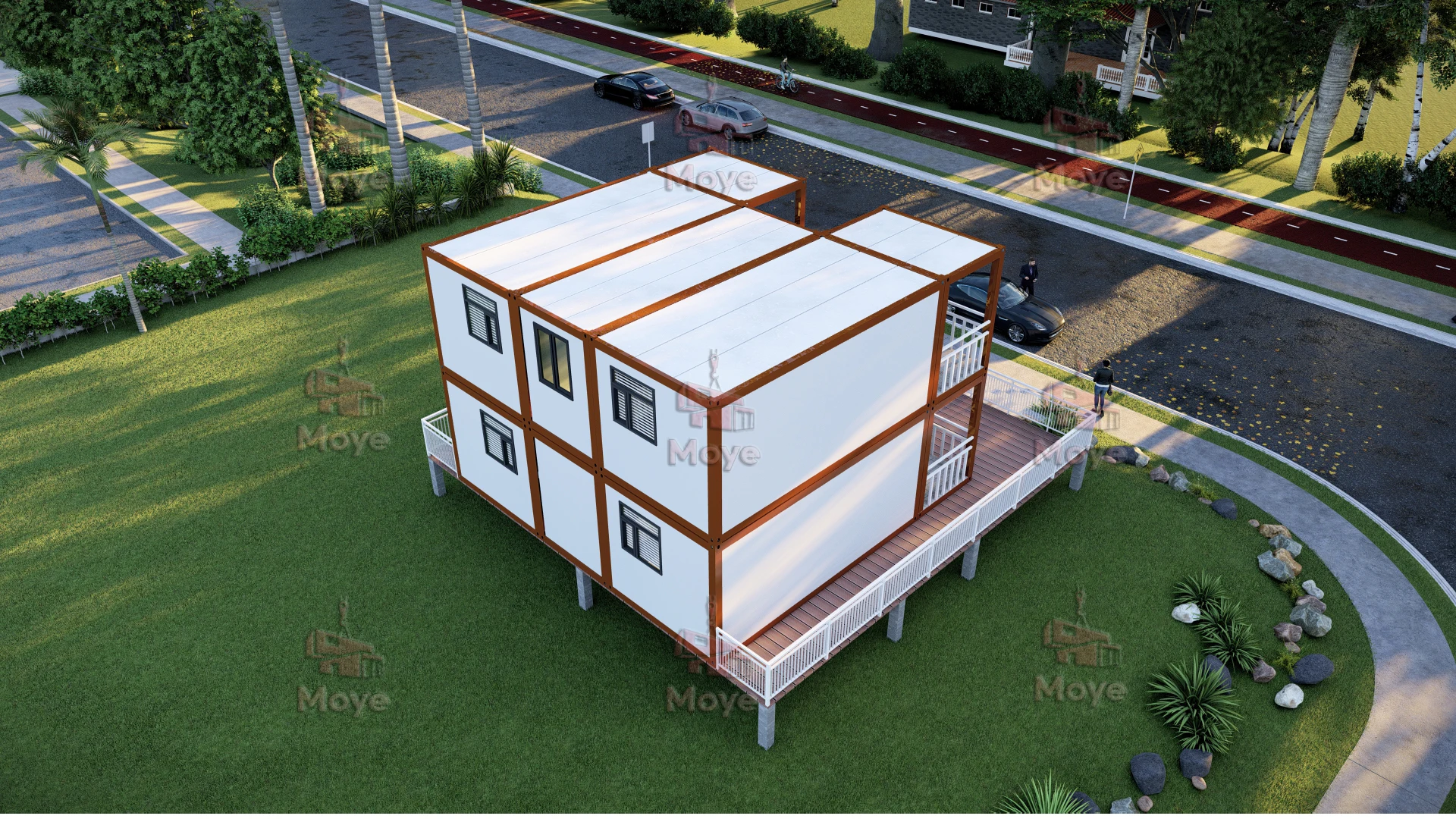 Prefabric Wooden House Tiny Home Prefabric Luxury Home Sell Portable ...