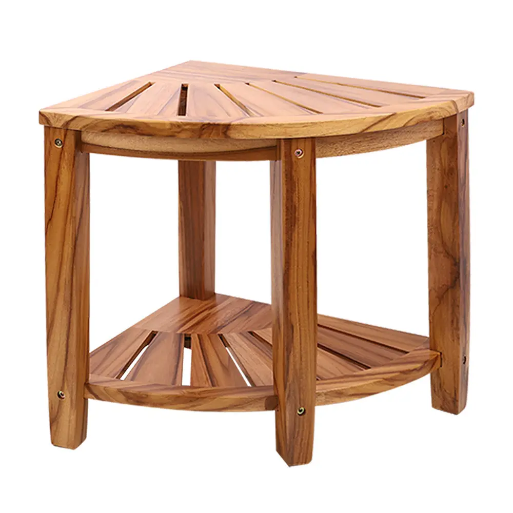 Acacia Teak Shower Bench - Durable & Stylish Bath Stool