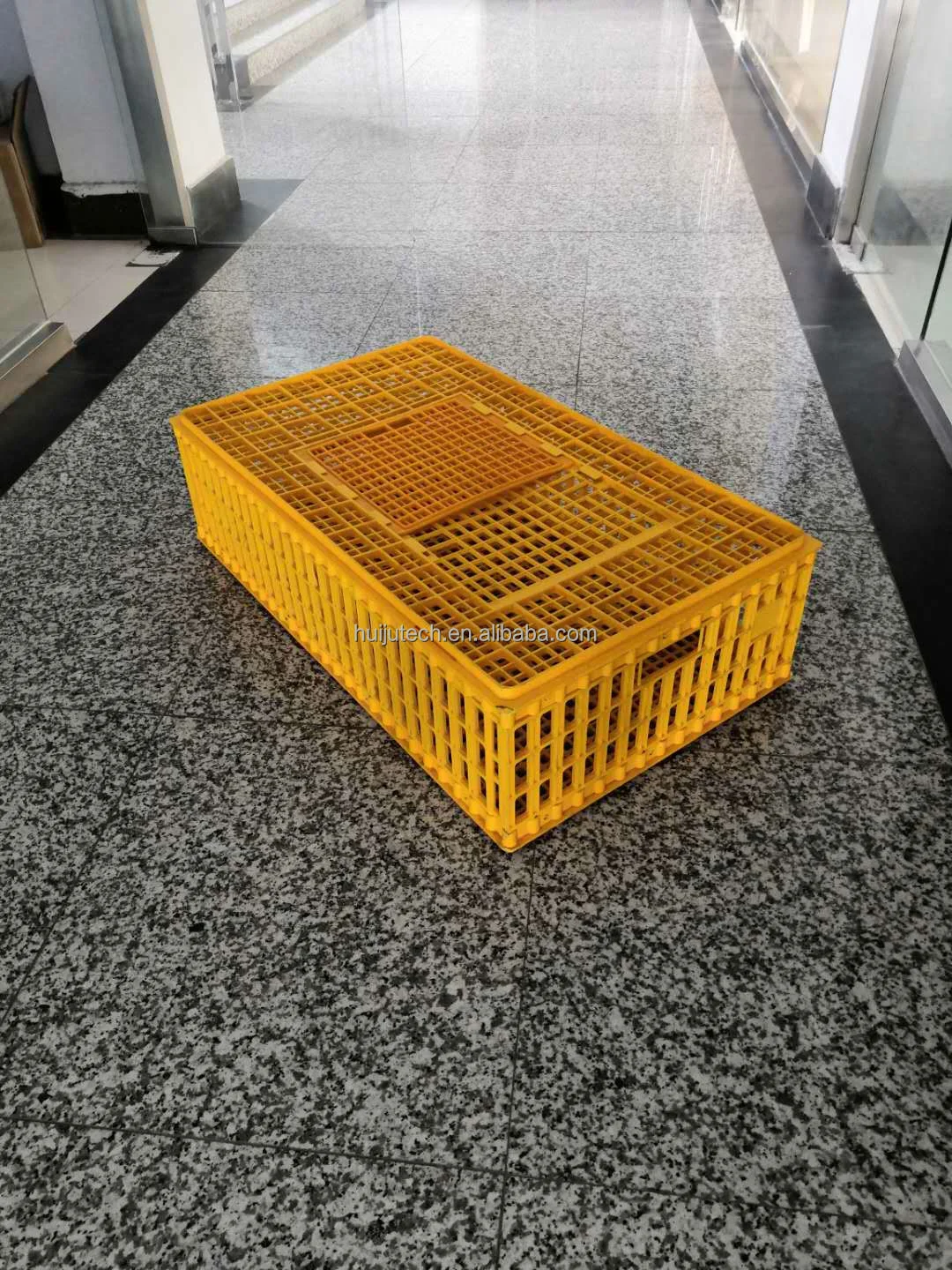 Plastic Chicken Transport Crate /poultry Duck Goose Carrying Boxes Hj ...