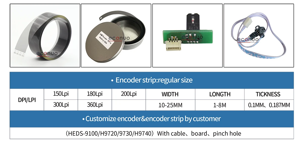 150DPI Printer Encoder Strip for Epson DX5 Inkjet Printers