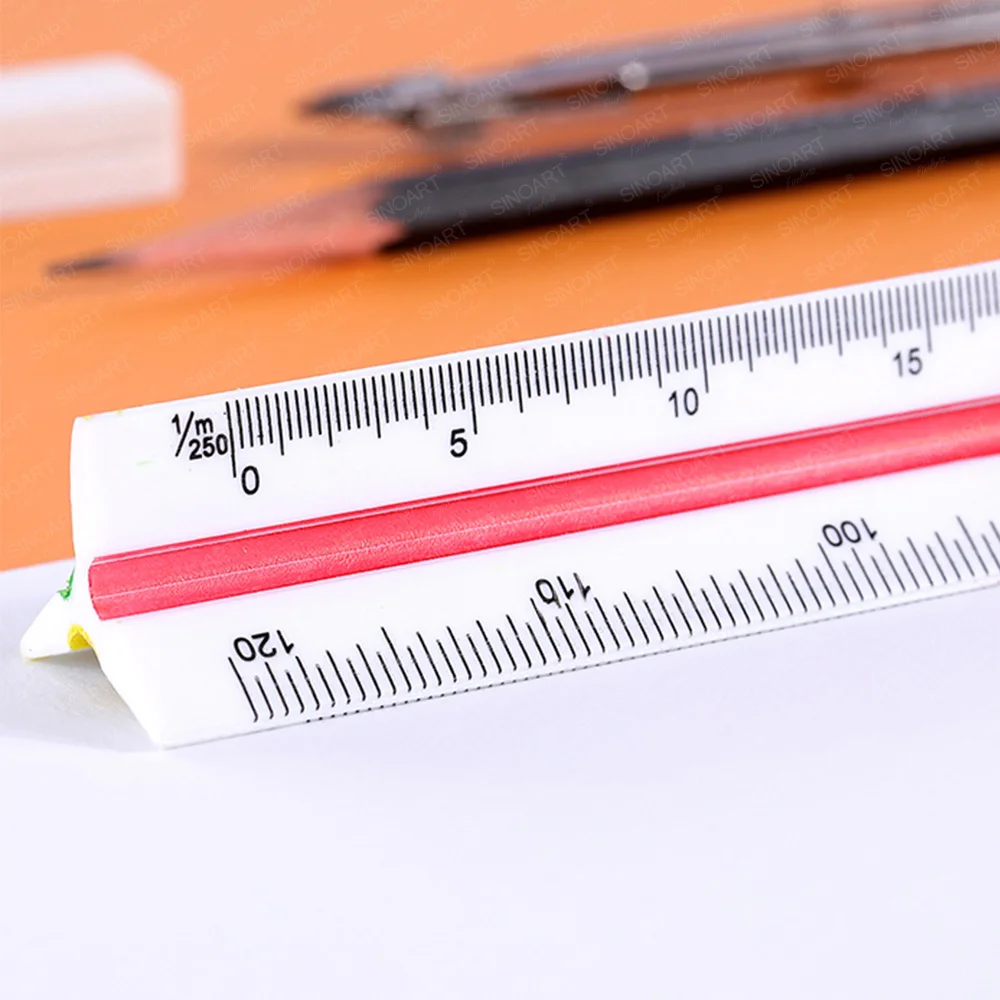 SINOART Plastic Scale Rulers for Architectural Drafting