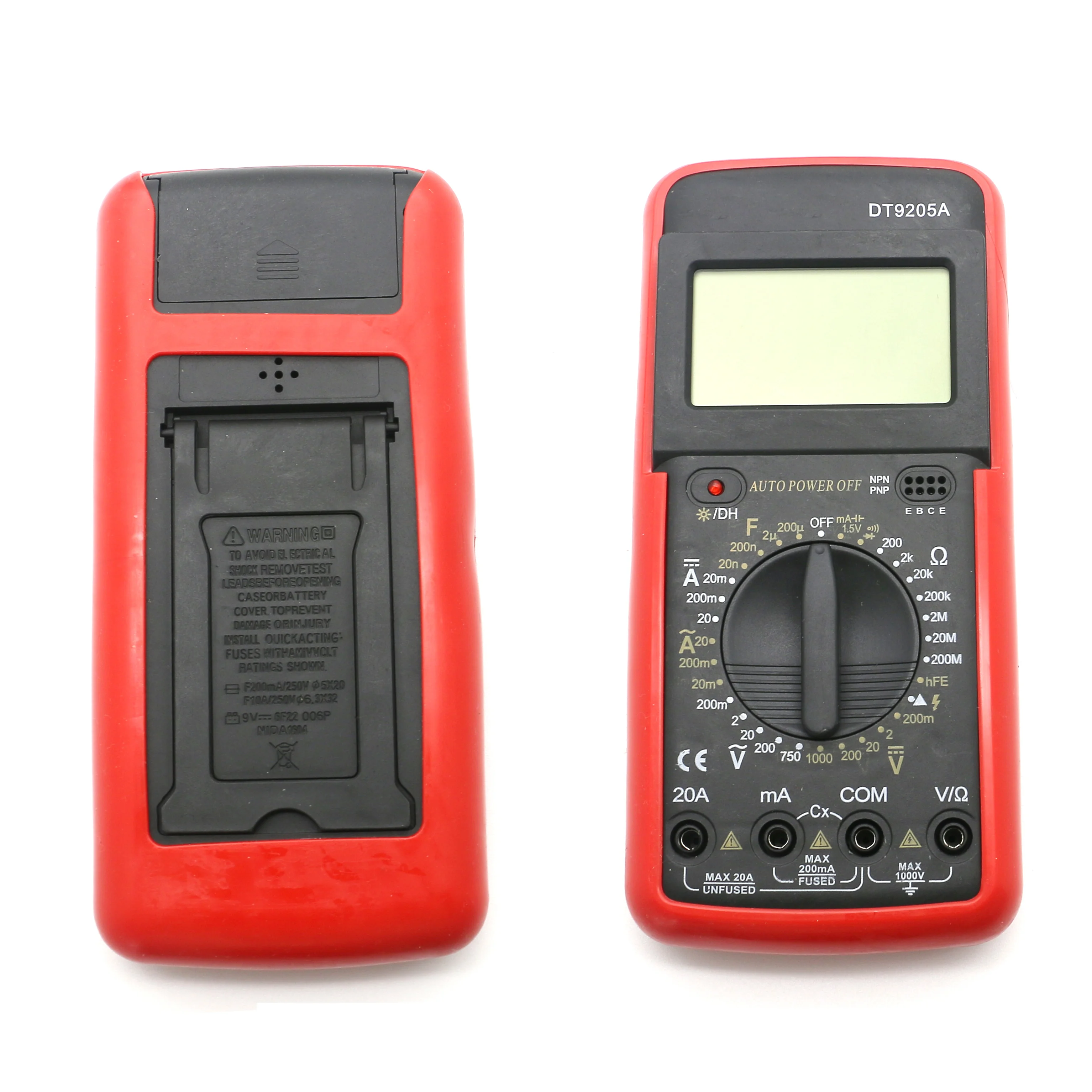 High Quality Dt9205a Smart Multimeter Multimeters Digital Electronic ...
