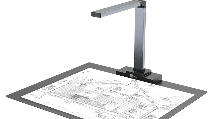 18mp Book Scanner A2 Document Camera Ocr Scanner For Architectural And ...