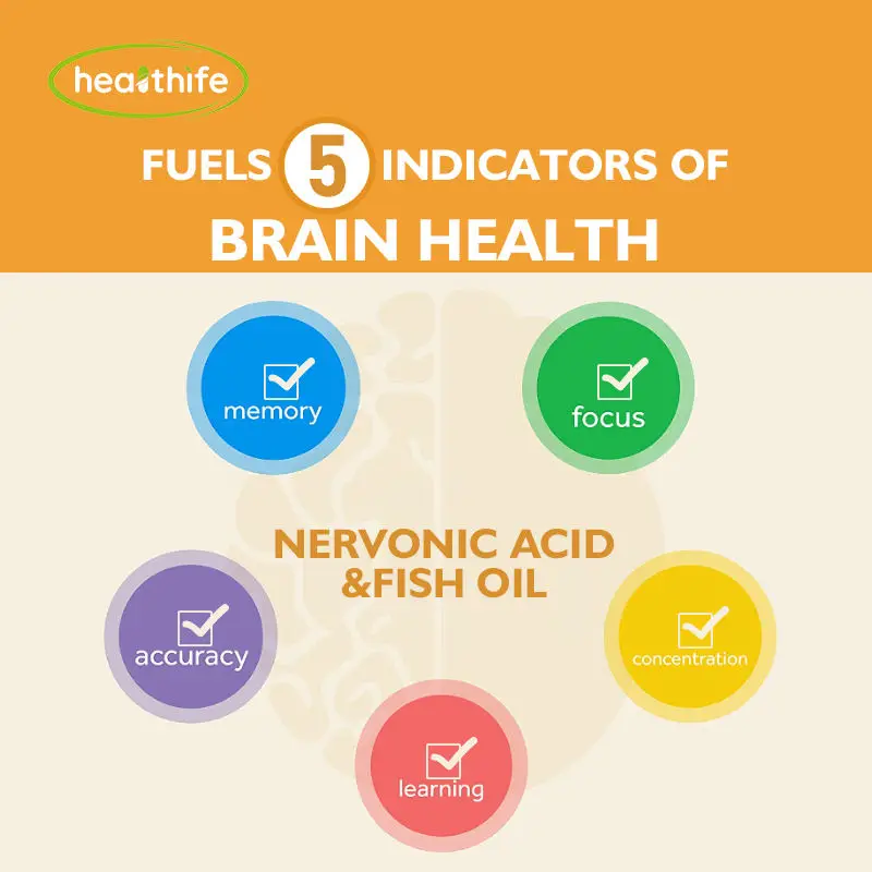 Wholesale OEM Nervonic Acid Capsule Omega 3 Fish Oil