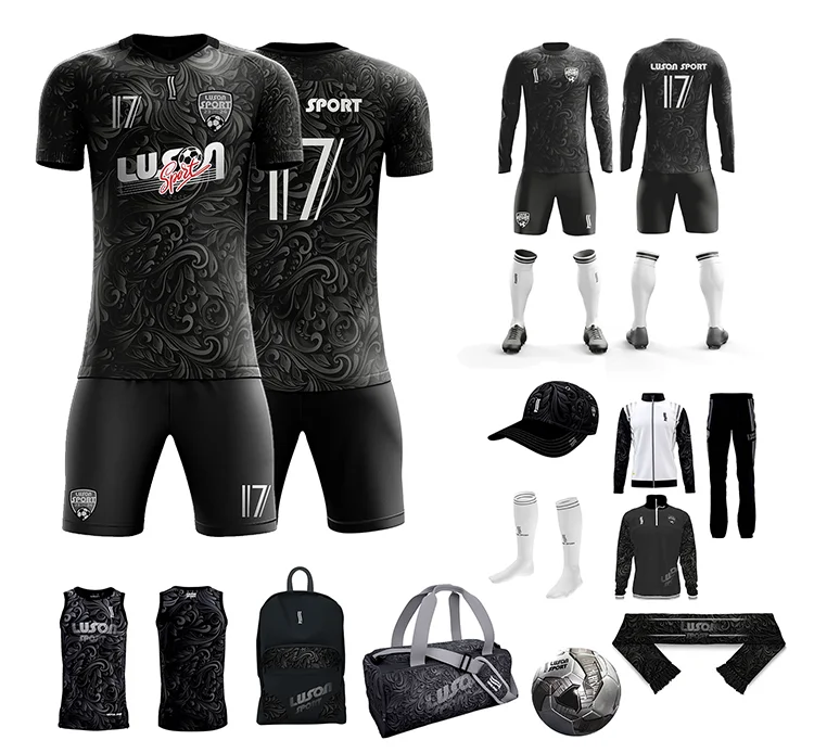 Luson New Soccer Training Kit Club Soccer Jersey Original Quality For ...