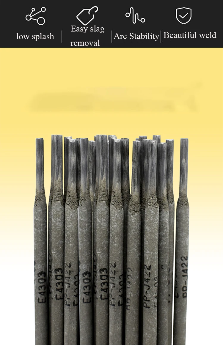 Atlantic Mild Steels Covered Welding Rod Rutile Acid Electrode Che422 ...