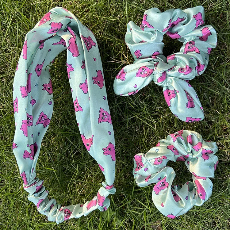 Custom Scrunchies - Durable, Soft, and Elastic Hair Ties