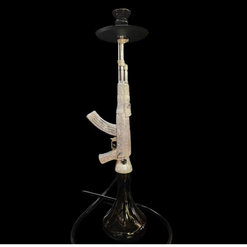 Wholesale Diamond AK47 Shisha - Full Accessories Set
