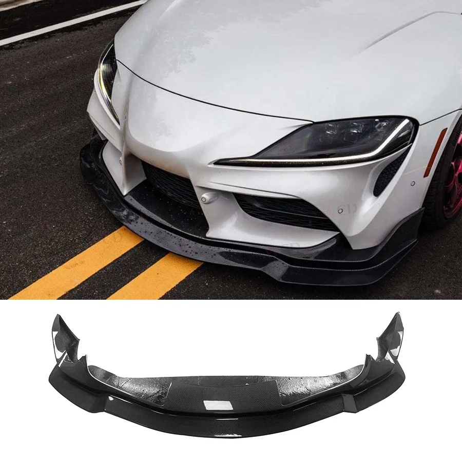 Carbon Fiber MB Style Front Bumper Lip For Toyota GR Supra A90 A91 MKV ...