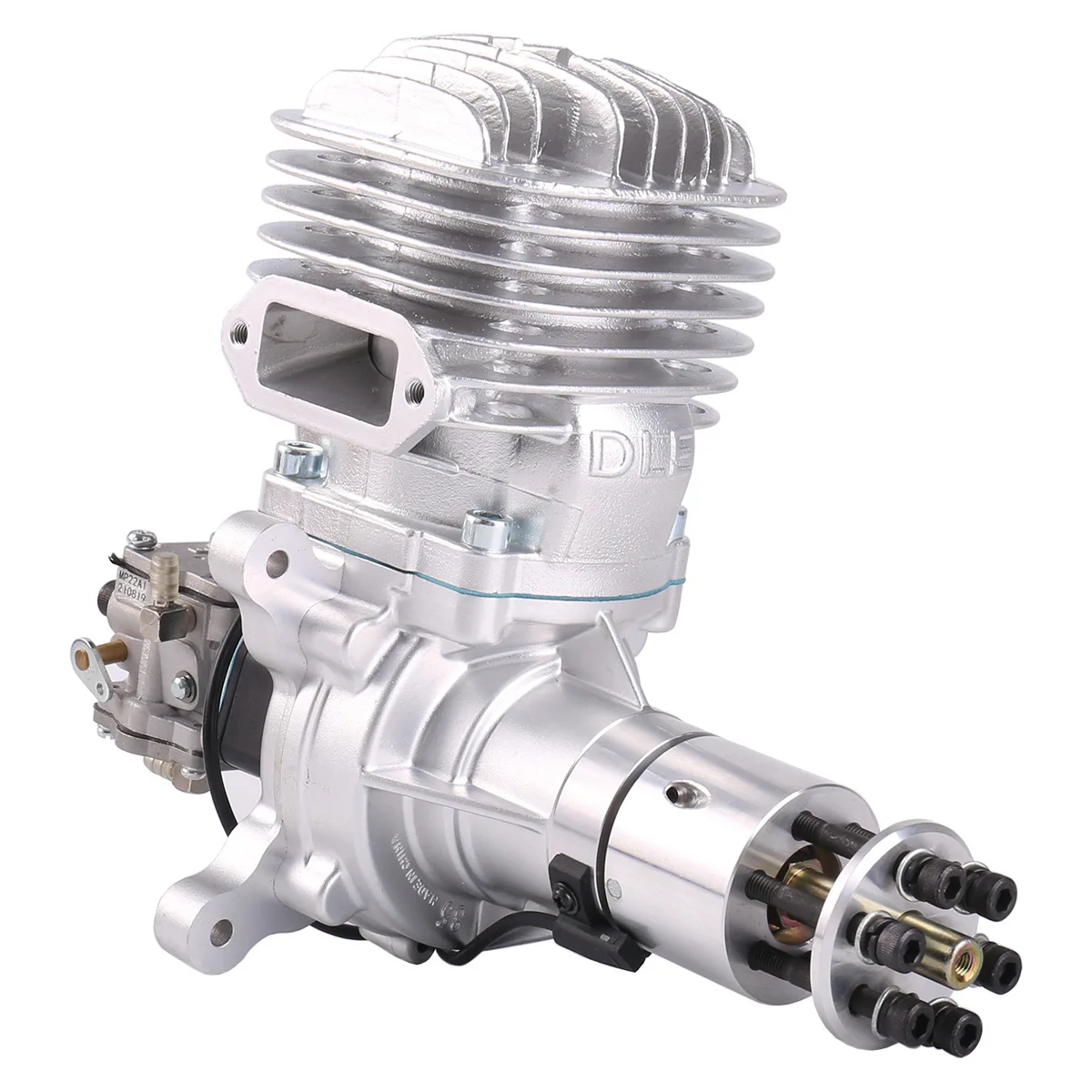 Dle85 Drone Gasoline Engine Single Cylinder Two-stroke Side Exhaust ...