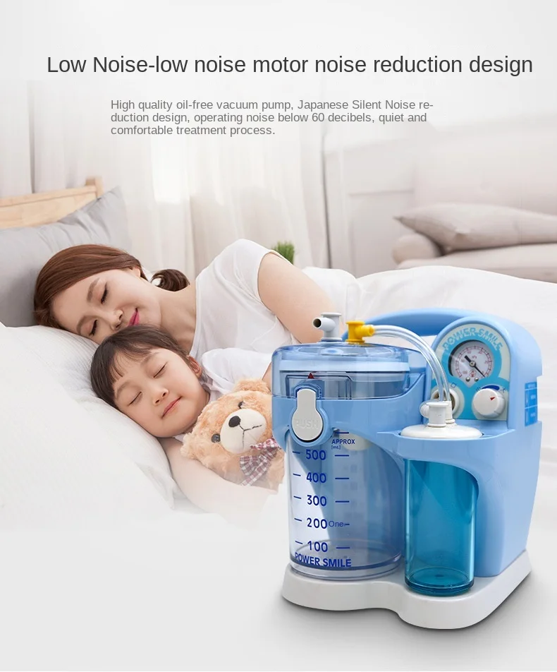 Medical Portable Phlegm Suction Machine Electric Vacuum Sputum ...