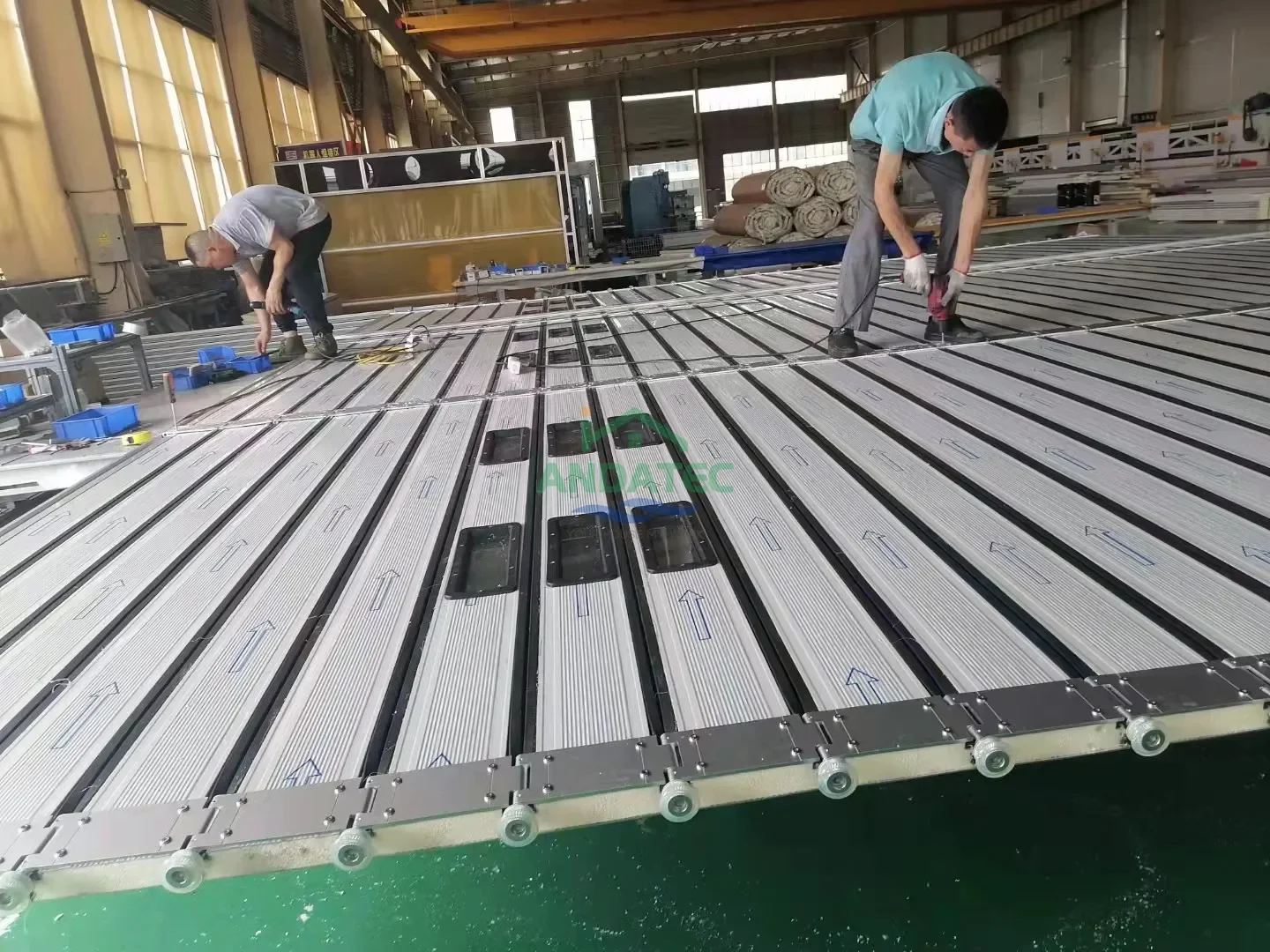 Anda Warehouse Automatic Commercial Rapid Door High Speed Roll Up Sheet ...