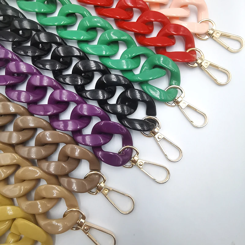 Chunky Plastic Chain Bag Replacement Purse Chain Straps For Bag Wide ...