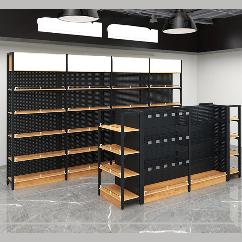 Entire Store Custom Steel Grocery Store Metal Storage Display Rack ...