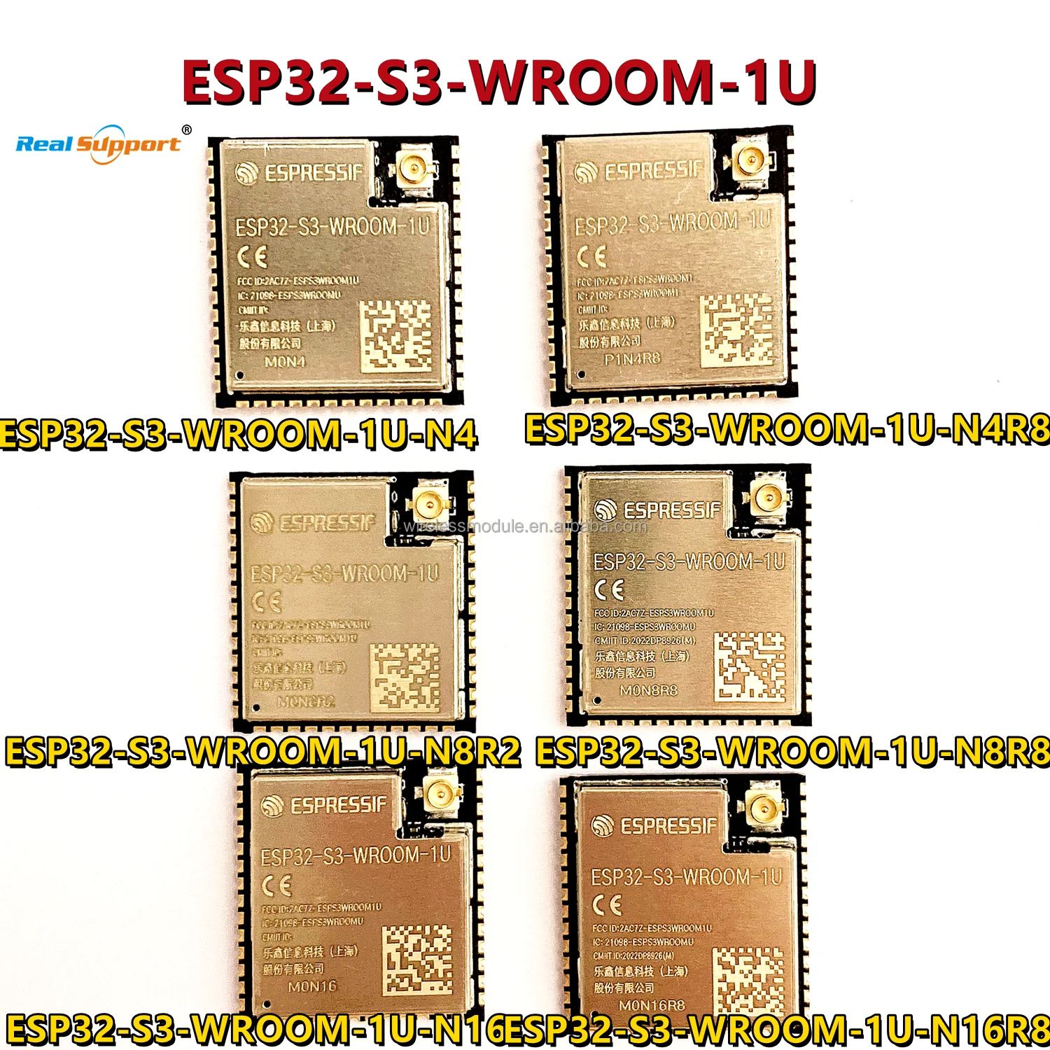 New Original ESP32-S3-WROOM-1U ESP32-S3-WROOM-1U-N16R8 ESP32-S3-WROOM-1-N16R8 WIFI module for ...
