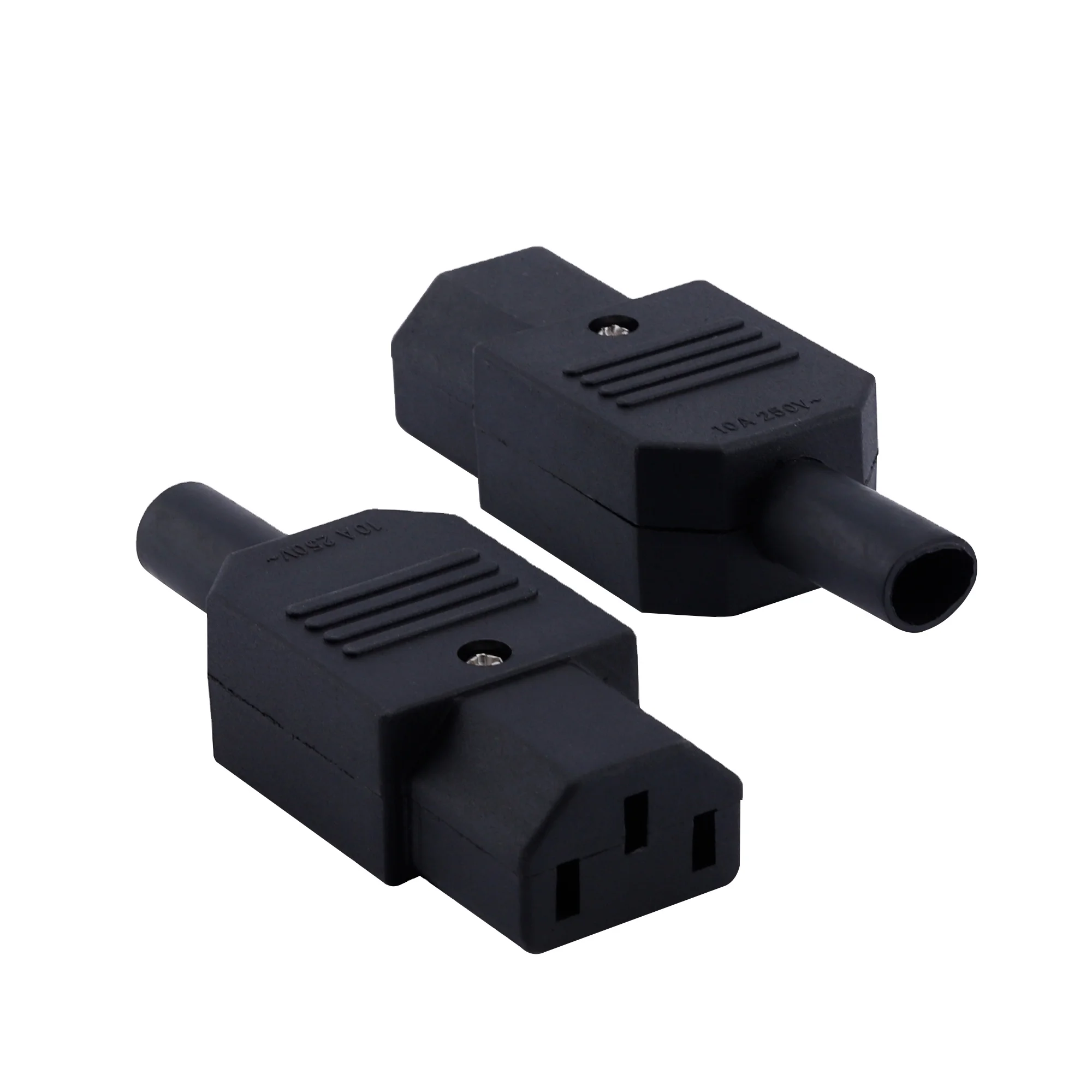 IEC rewireable plug Factory price C13 Male and Female Industrial Power ...