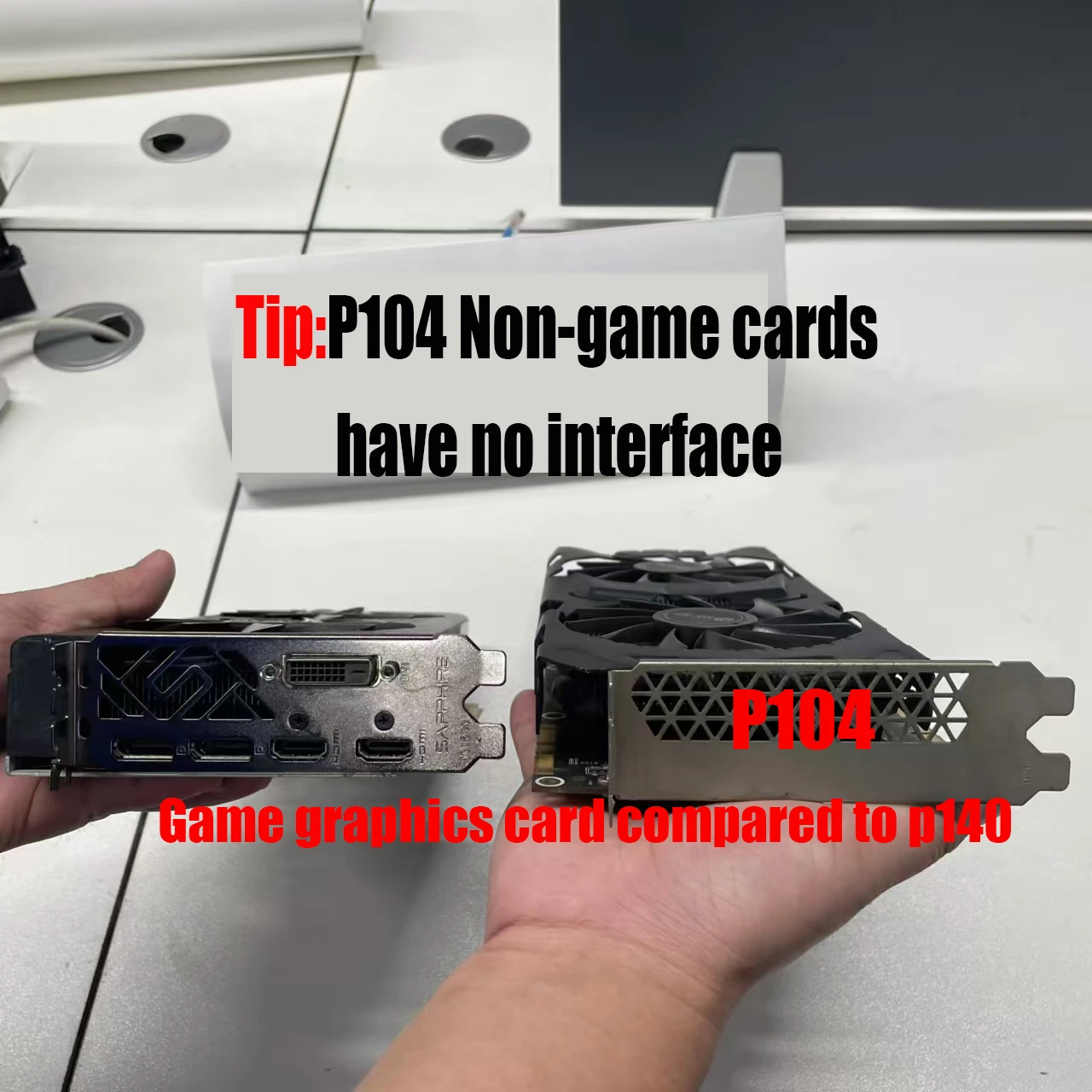 Gala-xy 2X P104-100 8Gb Used Video Card P104 100 Graphics Card P104100 ...