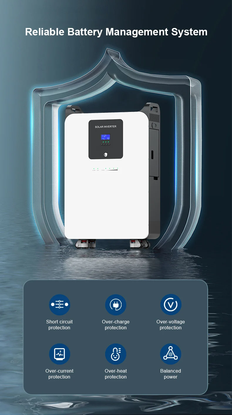 3300w Portable Power Station Wall-mounted Off-grid Lifepo4 Solar Energy ...