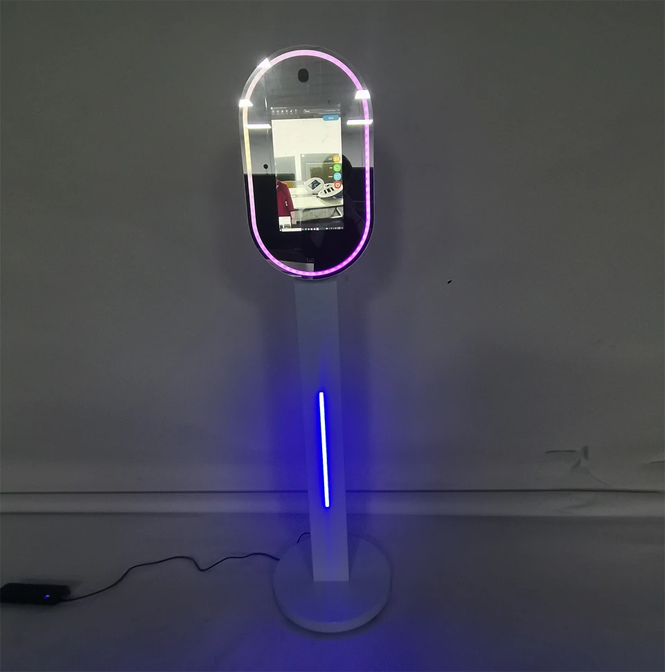 Free Factory Shipped In 48h Mirror Photo Booth With Camera And Printer ...