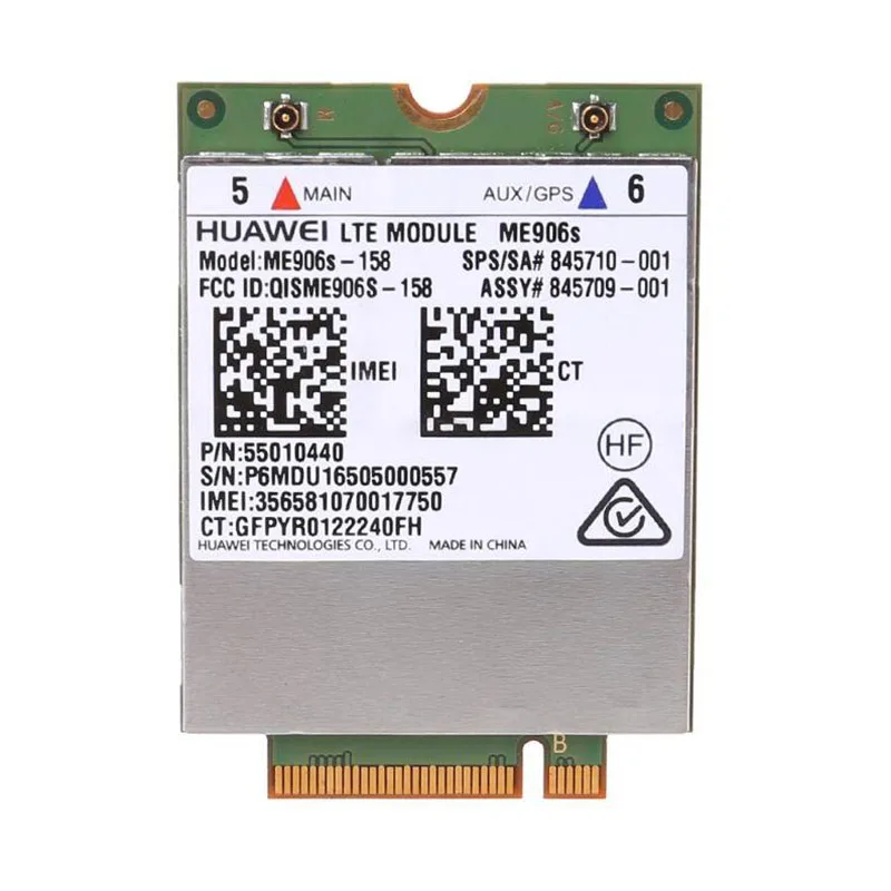 HP 725 7454 640 Laptop Wireless Broadband Card LT4132 LTE HSPA+ 4G ...