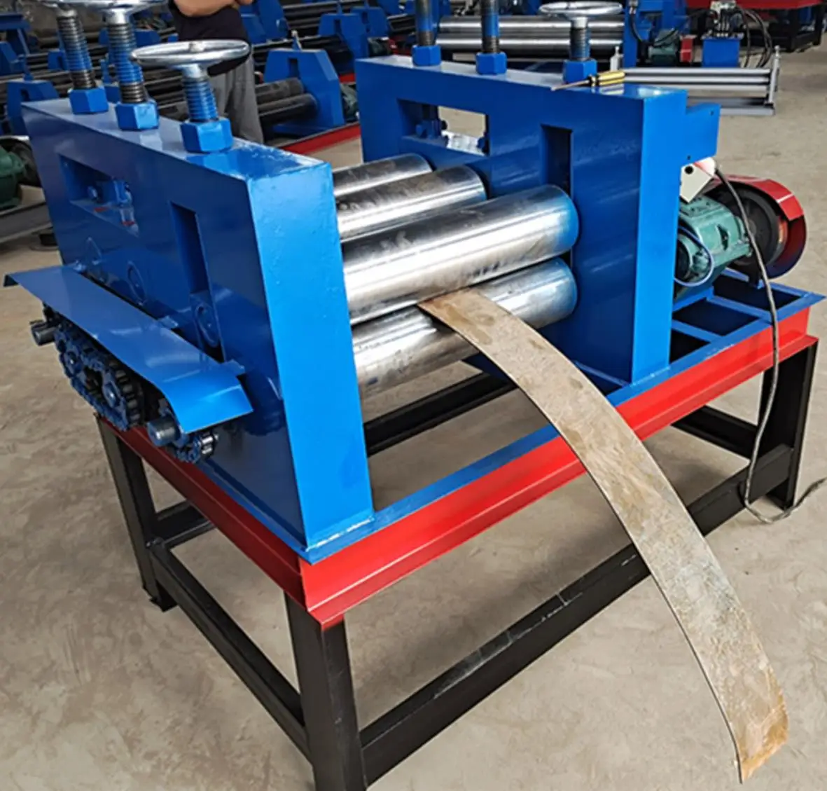 Metal Decoiler And Rectifier Machine For Sale Automatic Decoiling ...