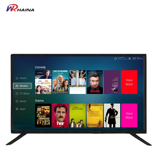 High Performance Promotional Full Screen 43 50 55 Inch China 4k Digital ...