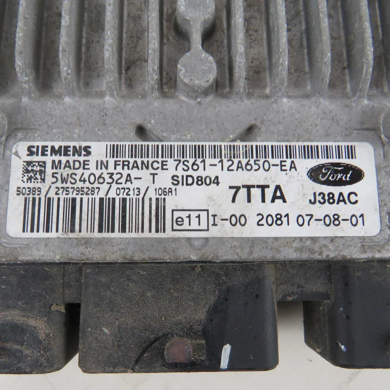 Engine Control Unit ECU 7S61-12A650-EA Ford Fiesta Mk5 2002-2008 (50559 ...