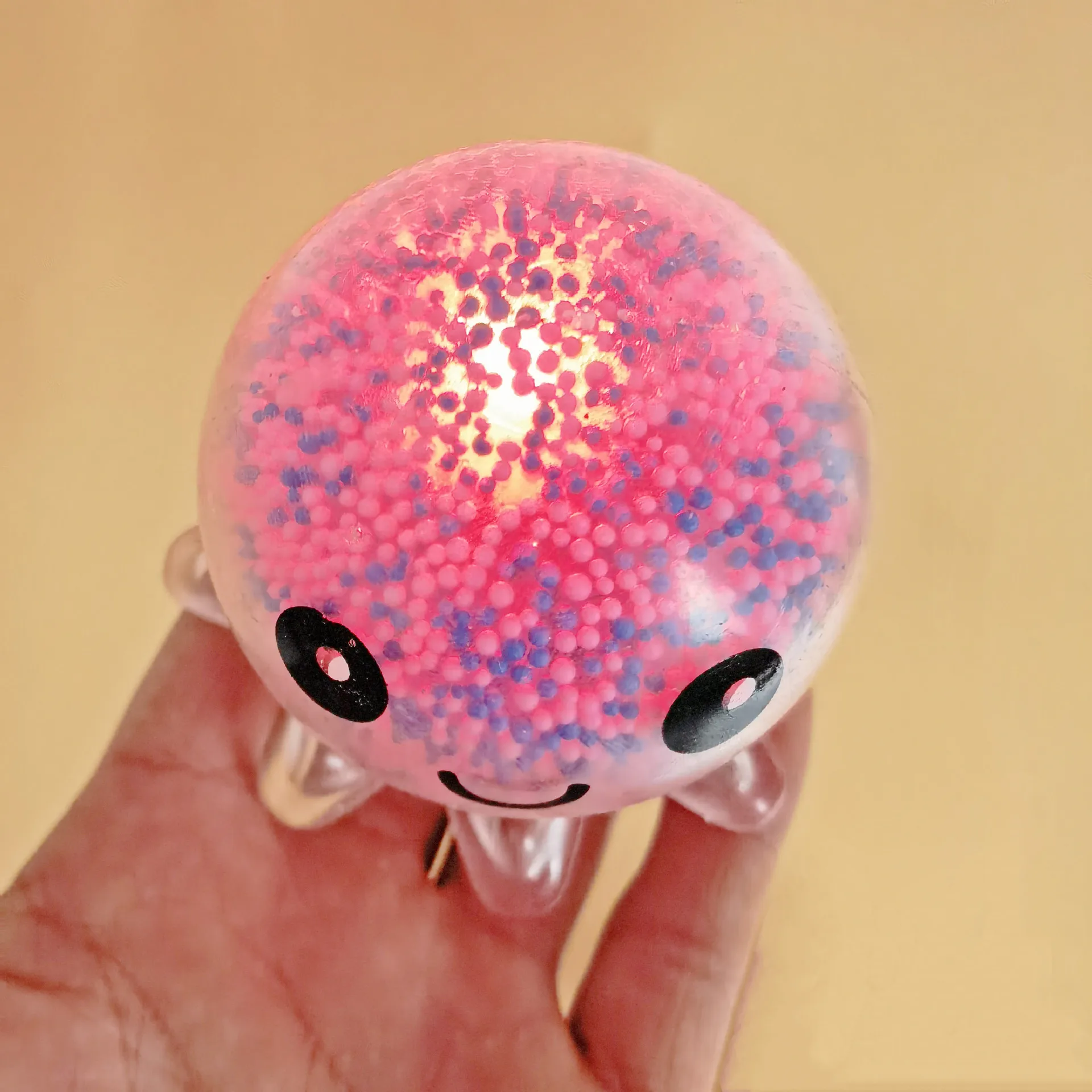 Wholesale Light up Octopus Squeezing Toy for Stress Relief