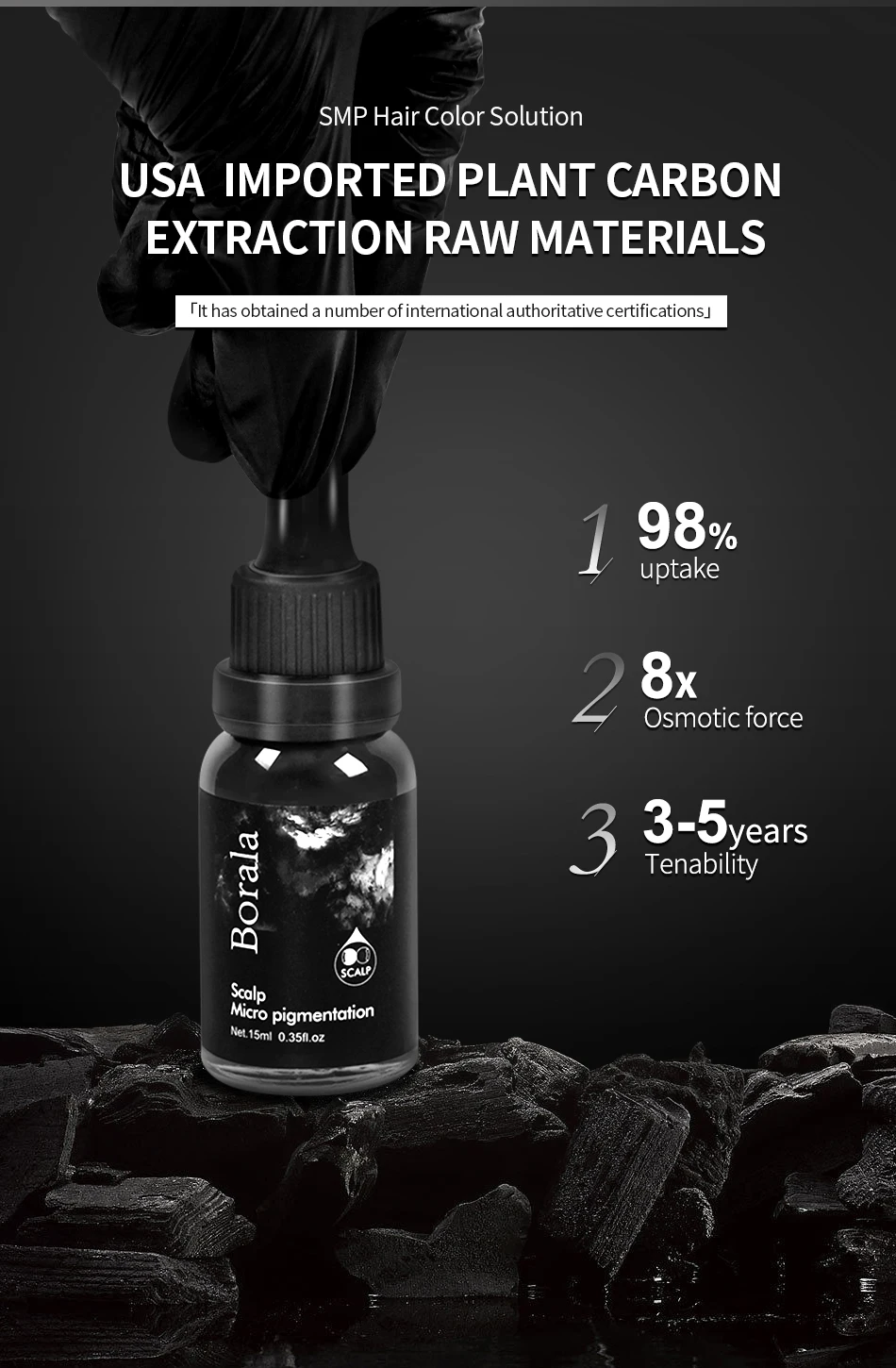 Micropigmentation Tattoo Ink Scalp Micro Pigment Permanent Makeup Hair ...