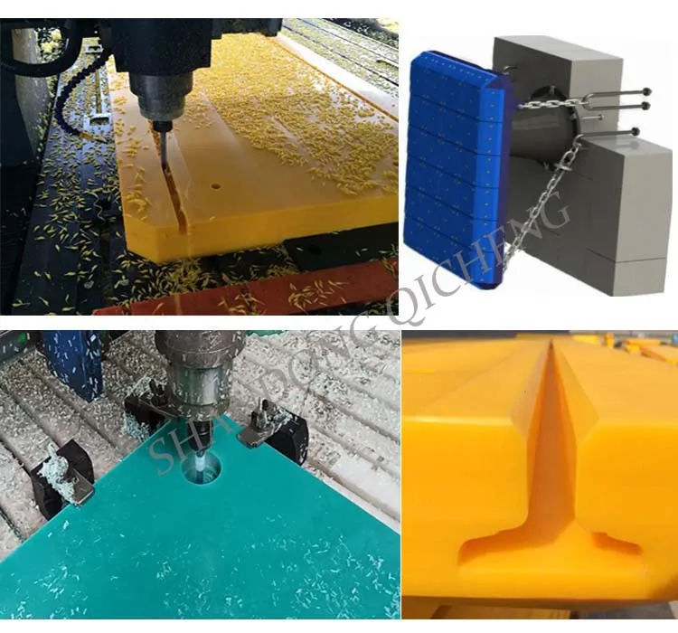 Uhmwpe Wharf Sliding Panel Marine Fender Facing Boards Dock Guard Pad ...