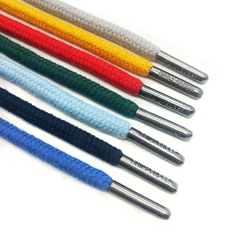 Wholesale Round Custom Hoodie Drawcord - Braided Polyester