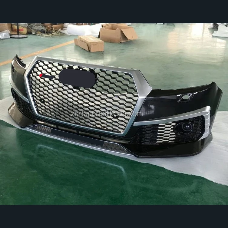 Black Color Car Front Bumper Face Lift Grille for Audi Q7 RSQ7