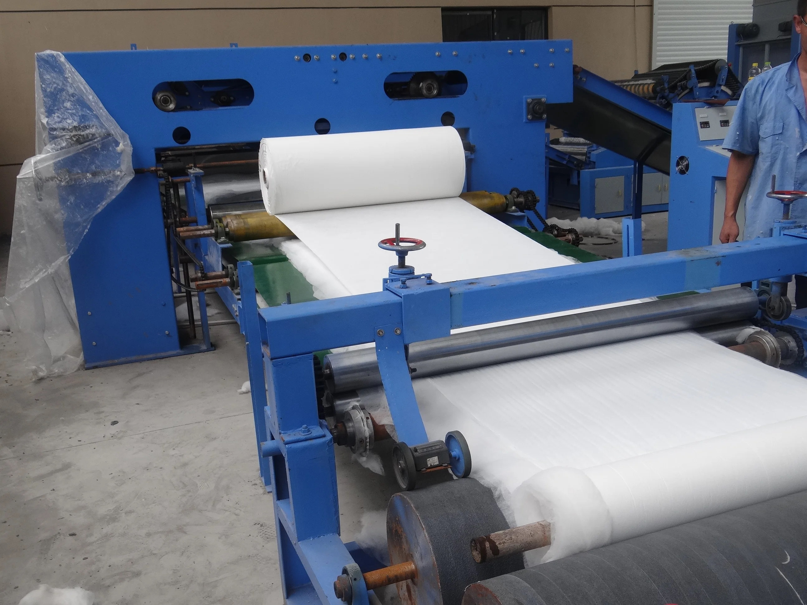 Non Woven Cotton Roll Production Line Disposable Makeup Remover Cotton ...