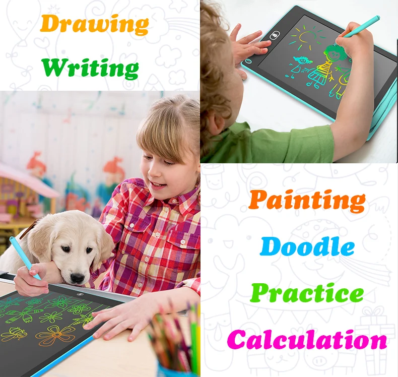 Best Quality Multi Color Lcd Writing Tablet 12 Inch Electronic Pad ...