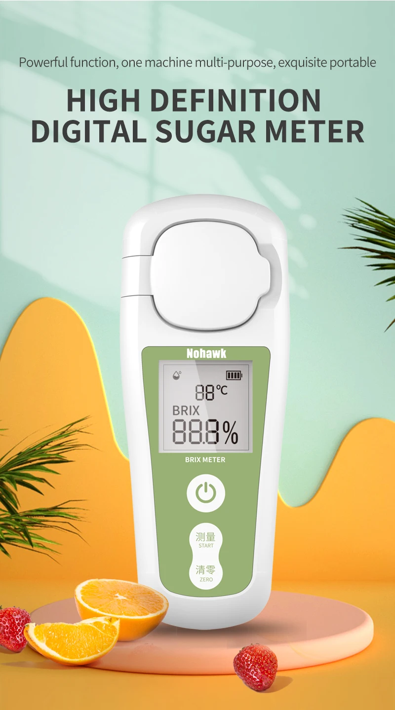 Nohawk Digital Atago Refractometer - Precision Brix Test
