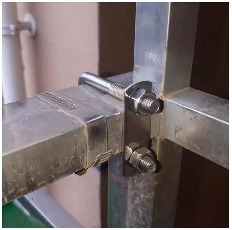 Photovoltaic U-bolt U-bolt Pre-buried square U-bolt U-shaped Tube Card ...