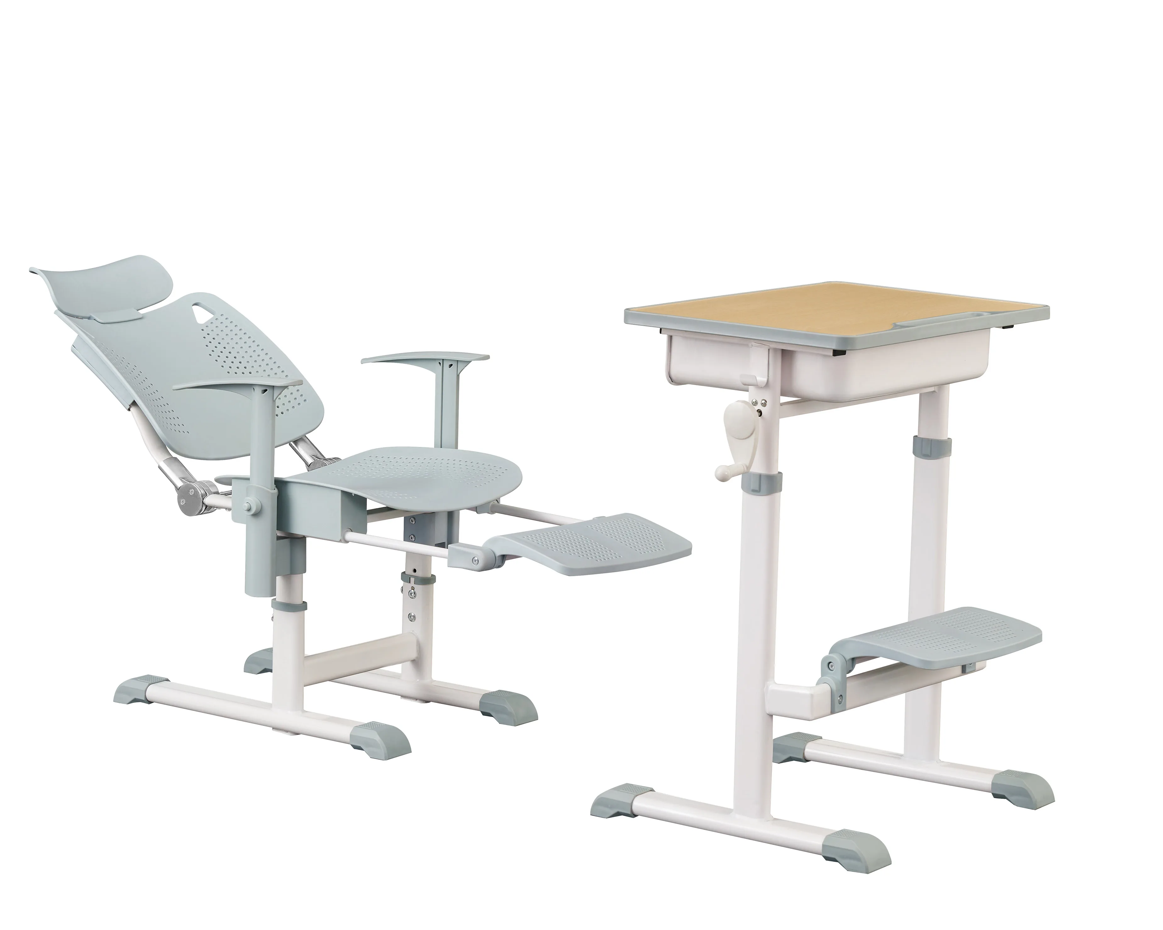 Classroom Study Table & Chair Desk Set for School Students