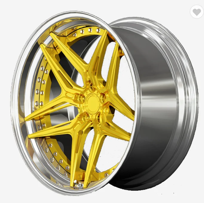 Multi Spoke Mesh Design Forged Rims - Racing Wheels