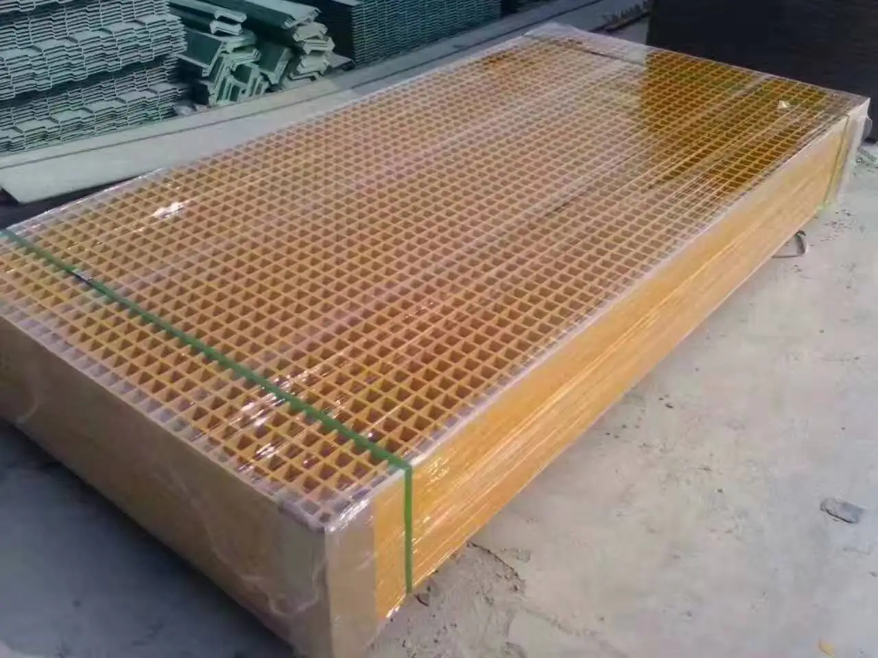 Car Washing Trench Drainage Frp Grating Floor Panel,High Strength Anti ...