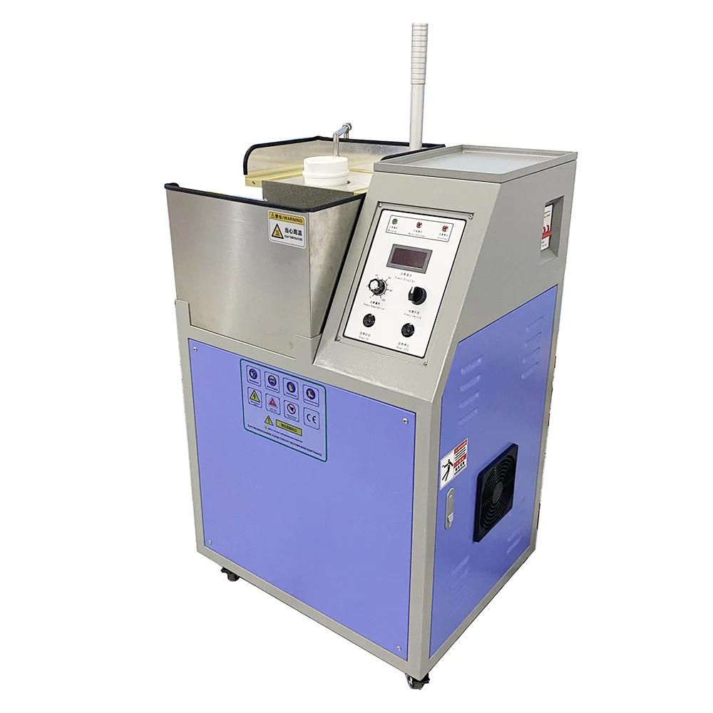 IGBT 2400C 15KW Induction Platinum Melting Furnace Induction Gold ...