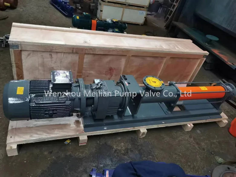 Netzsch Nemo Single Progressing Cavity Pump With Gear Reducer Long-life ...